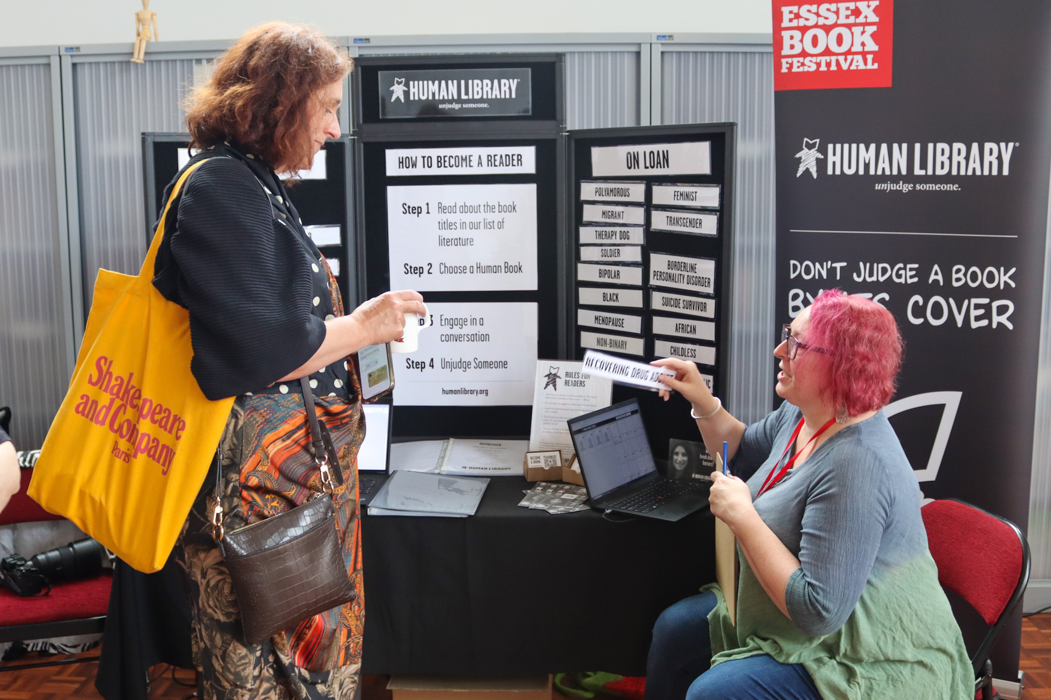 The Human Library Essex Book Festival 2024 Essex Cultural Diversity Project
